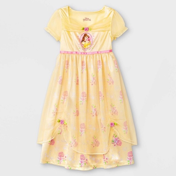 Disney | Pajamas | Nwt Toddler Girls Disney Princess Belle Fantasy ...